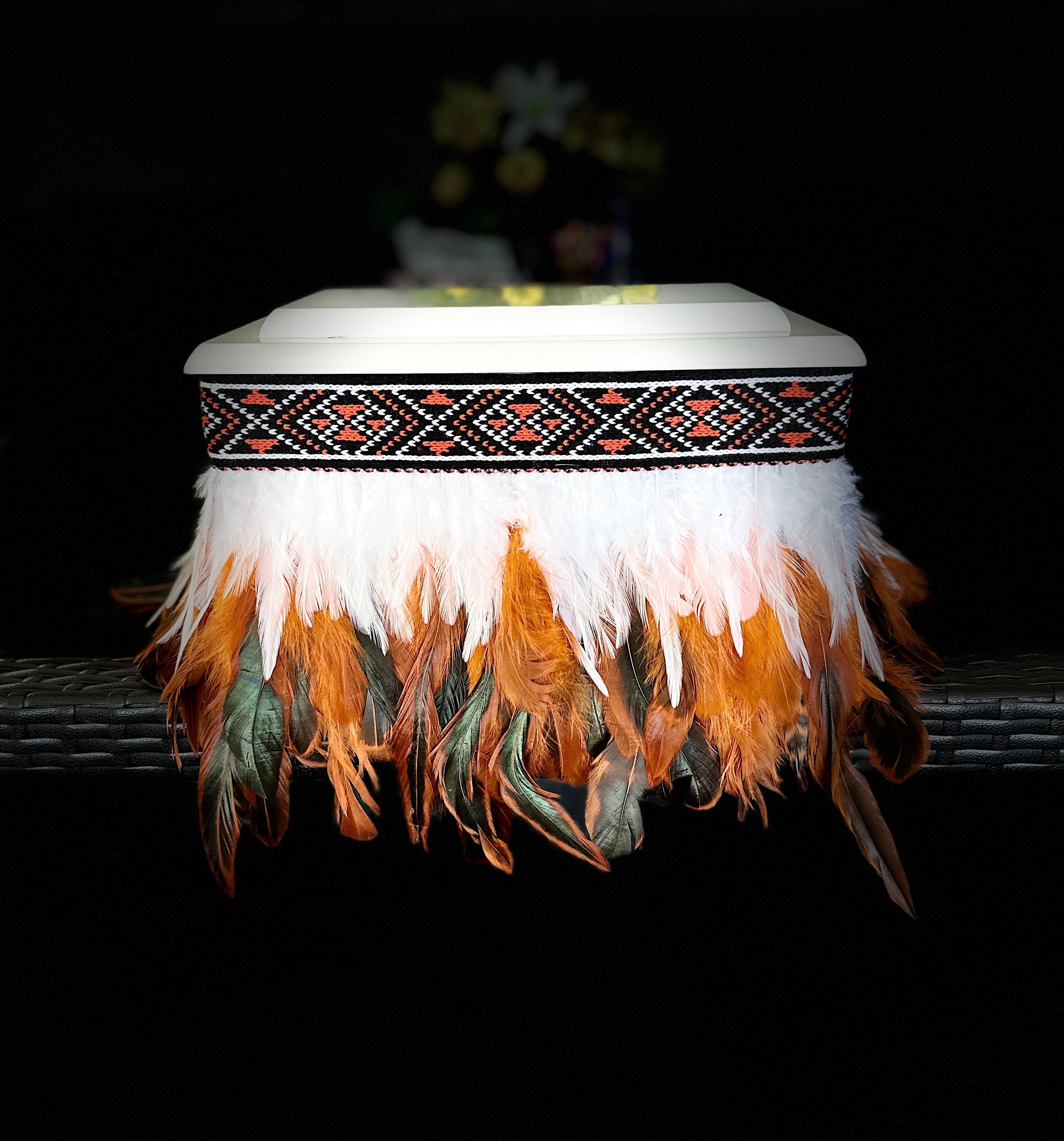 Korowai - Tangi Urn – Contemporary Korowai Designs